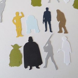 Star Wars Confetti - Set of 160 - Star Wars Party - Darth Vader ...