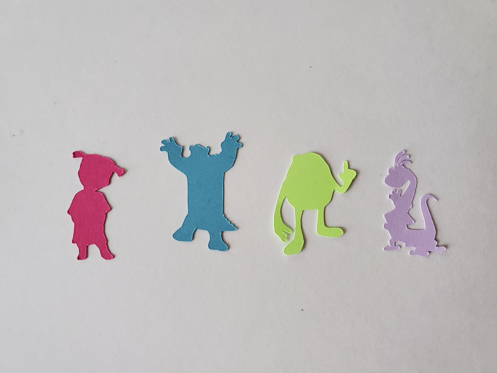 Monsters Inc- Set of 100 - Handmade -monsters Inc Party Decor - Etsy