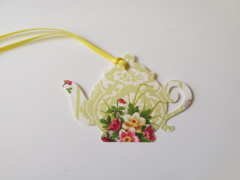 Tea Party Teapot Gift Tags 2 Set of 10 Shabby Chic - Etsy