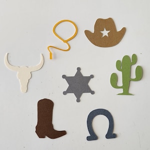 Cowboy Confetti - Set of 140 - Western Party, Party Decor, Table ...