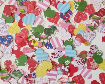 100 Pcs 1 Red Heart Confetti, Table Scatter, Birthday Party Decor ...