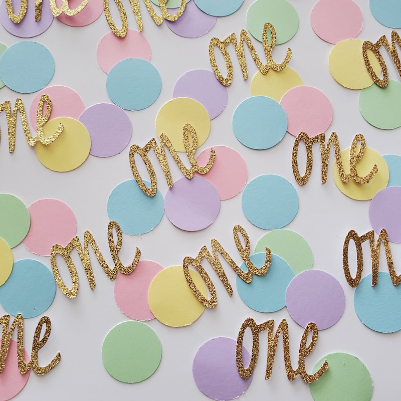 Pastel Confetti - Etsy