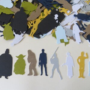 Star Wars Confetti - Set of 160 - Star Wars Party - Darth Vader ...