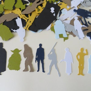 Star Wars Confetti - Set of 160 - Star Wars Party - Darth Vader ...