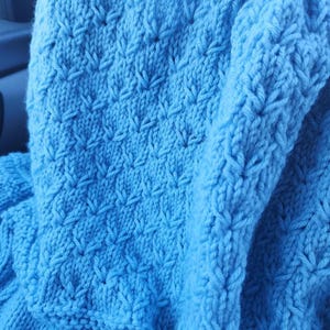 Berry Picking Blanket Knitting Pattern (PDF Download) - Etsy