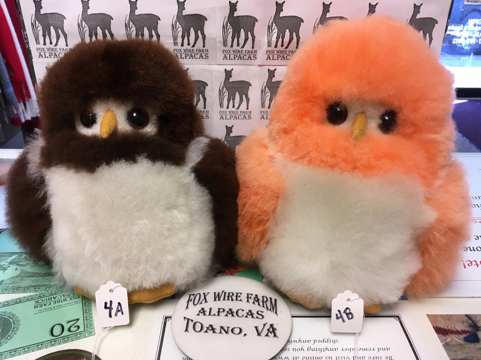 Fox Wire Farm Baby Alpaca Owls & Barn Owls - Etsy