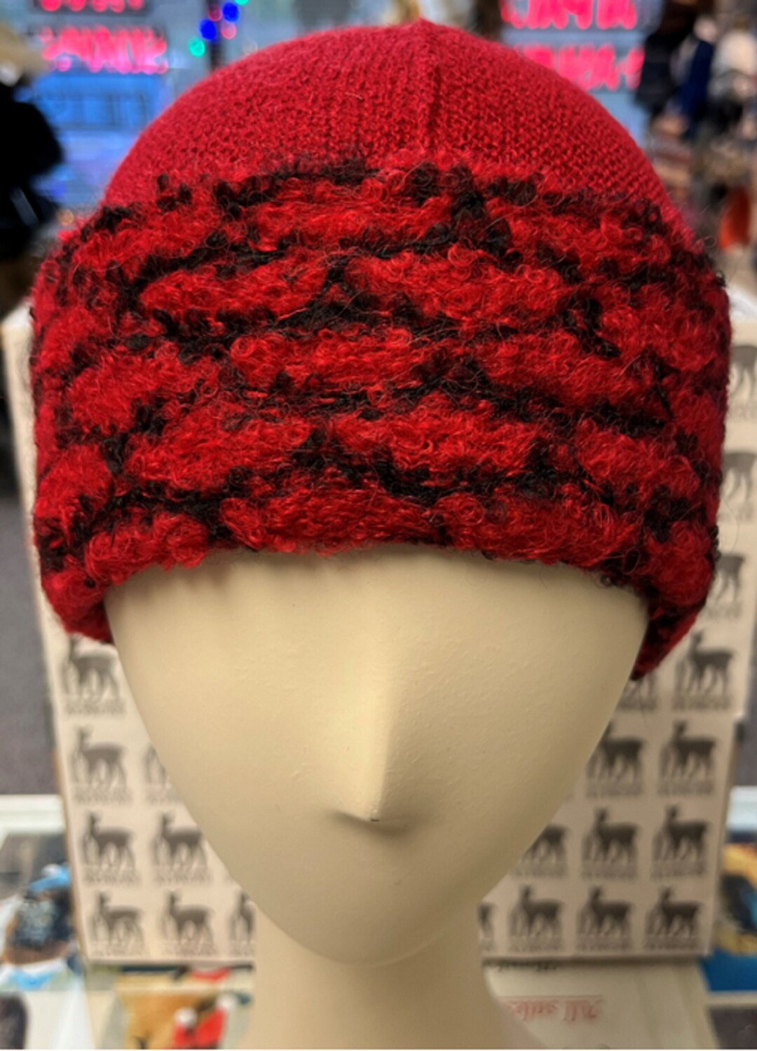 Fox Wire Farm Handmade Alpaca Boucle' Knit Hats - Etsy