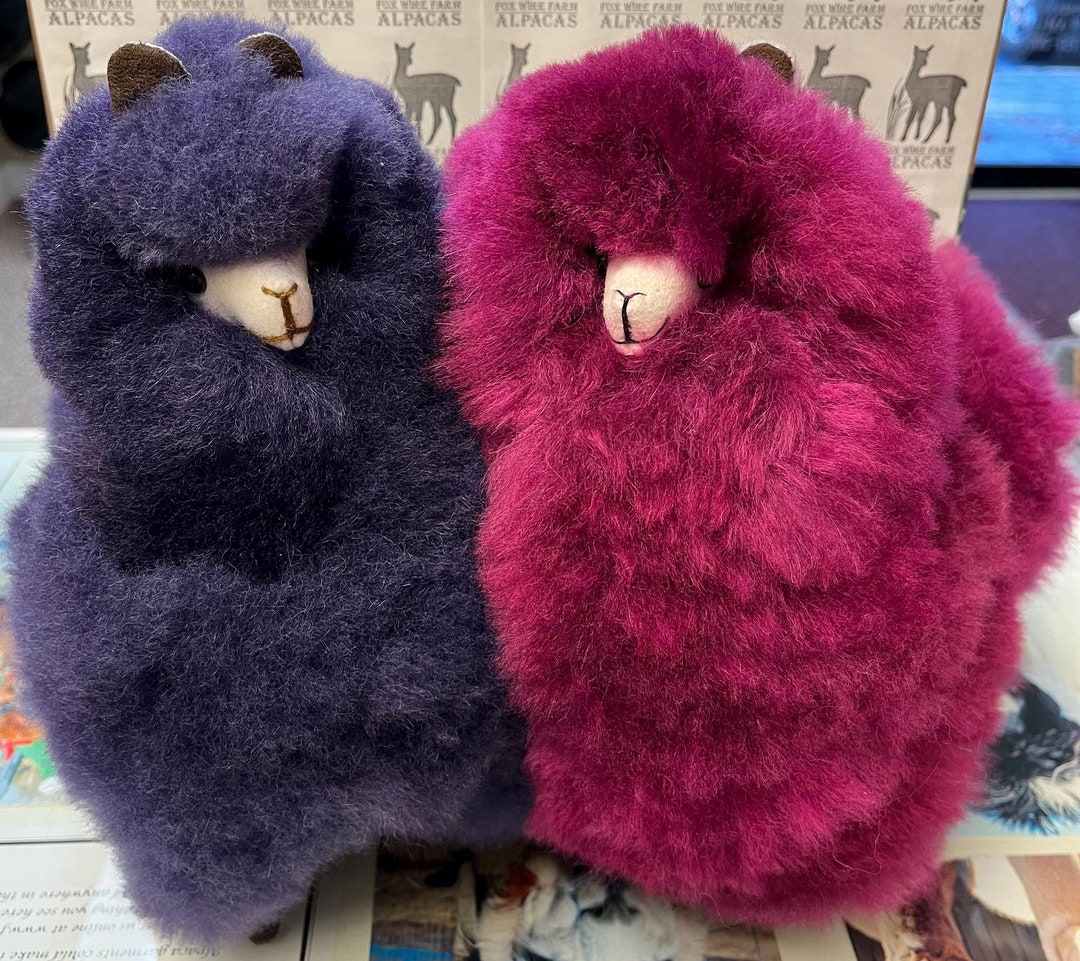 Fox Wire Farm 12 Holiday Baby Alpaca Doll - Etsy