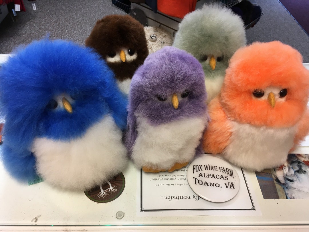 Fox Wire Farm Baby Alpaca Owls & Barn Owls - Etsy