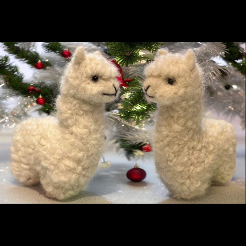 Handmade Baby Alpaca Ornament - Cute Nursery Decor, Gift - Etsy