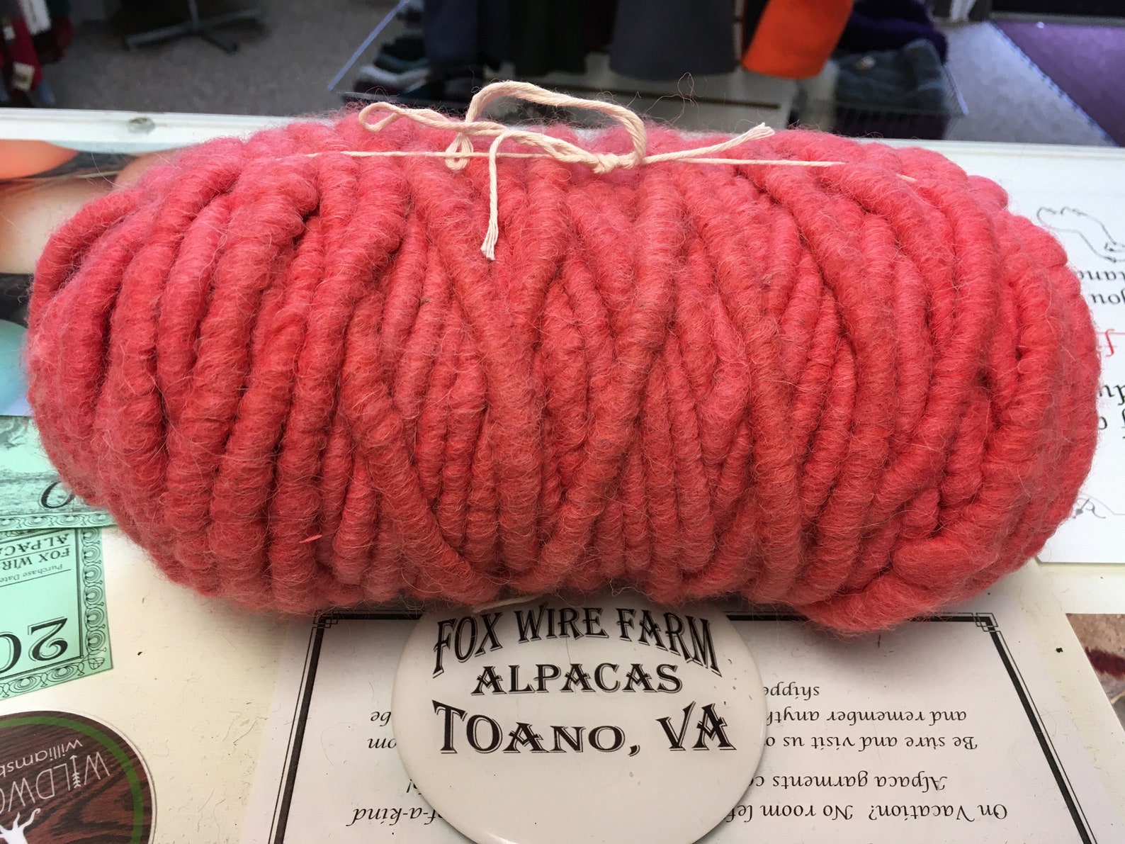 Fox Wire Farm Alpaca Rug Yarn - Etsy