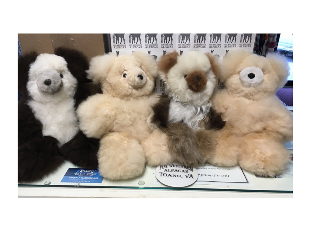 Fox Wire Farm 12 Alpaca Teddy Bears - Etsy