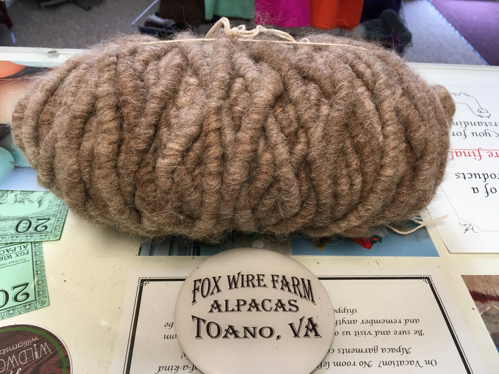 Fox Wire Farm Alpaca Rug Yarn - Etsy