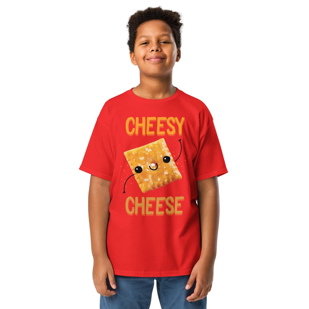Cheez-it Inspired Cheesy Cheese Youth Classic Tee - Etsy