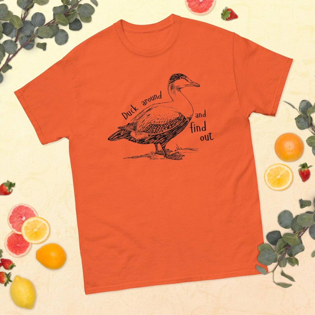 Duck Around and Find Out FAFO Unisex Classic Tee - Etsy