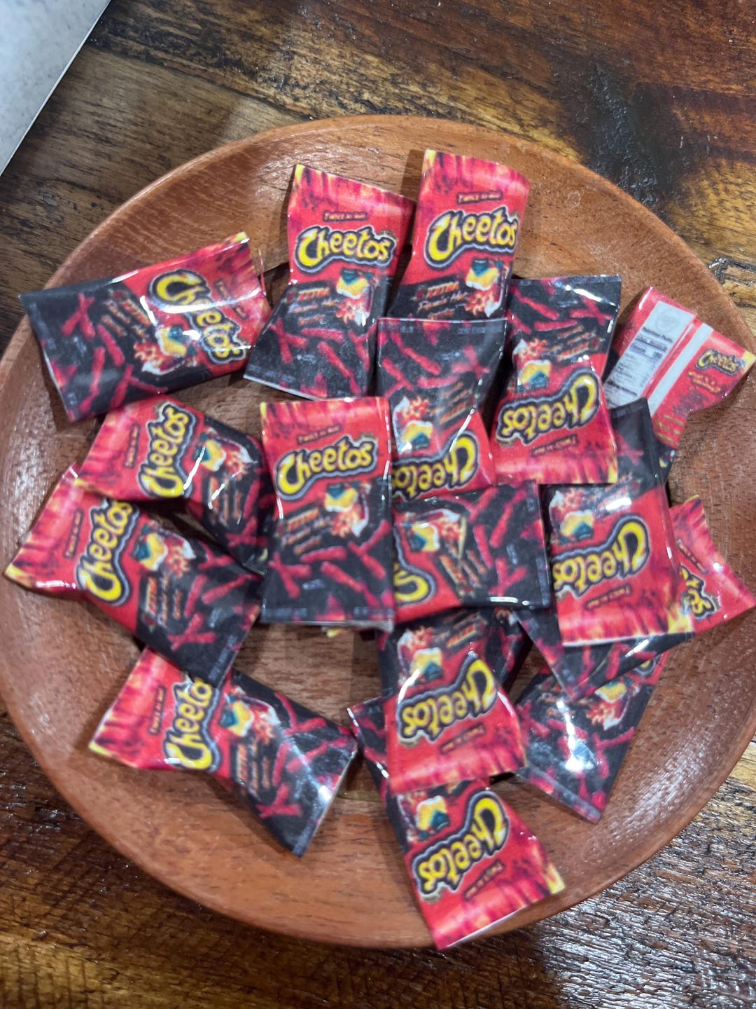 Mini Flamin Hot Cheetos Accessory Prop for Dolls Snacks - Etsy