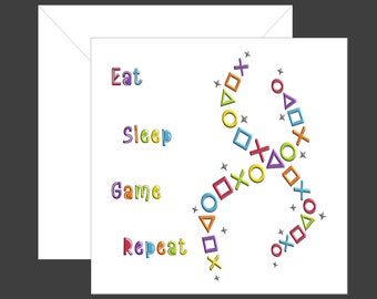 Playstation Birthday Card - Etsy UK