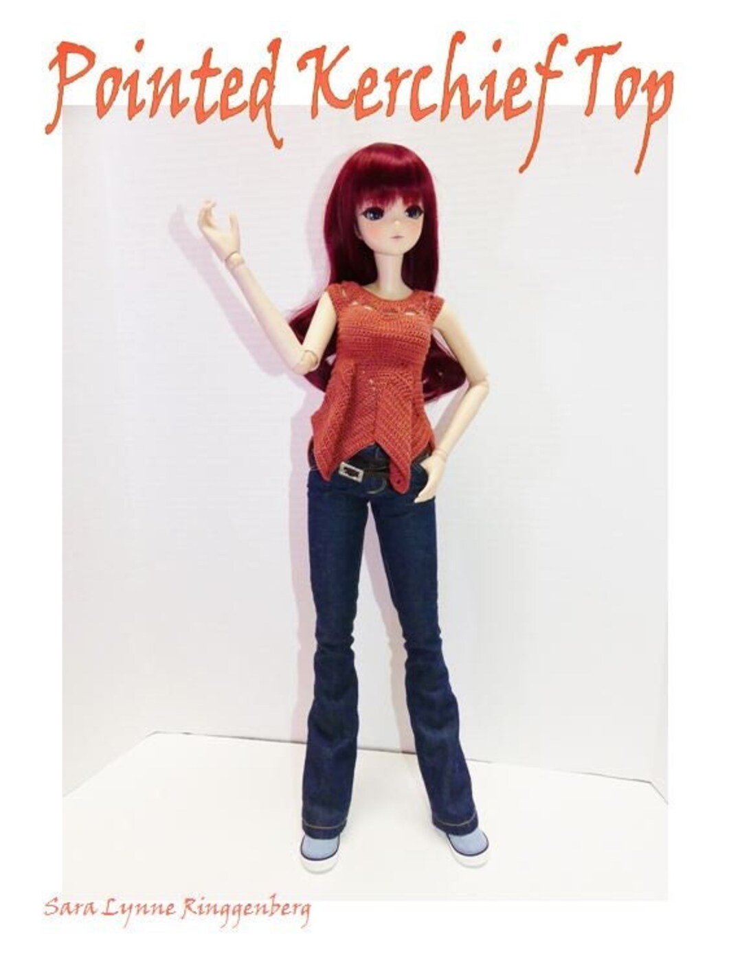 Smart Doll Pointed Kerchief Top Crochet Pattern Instant PDF Download ...