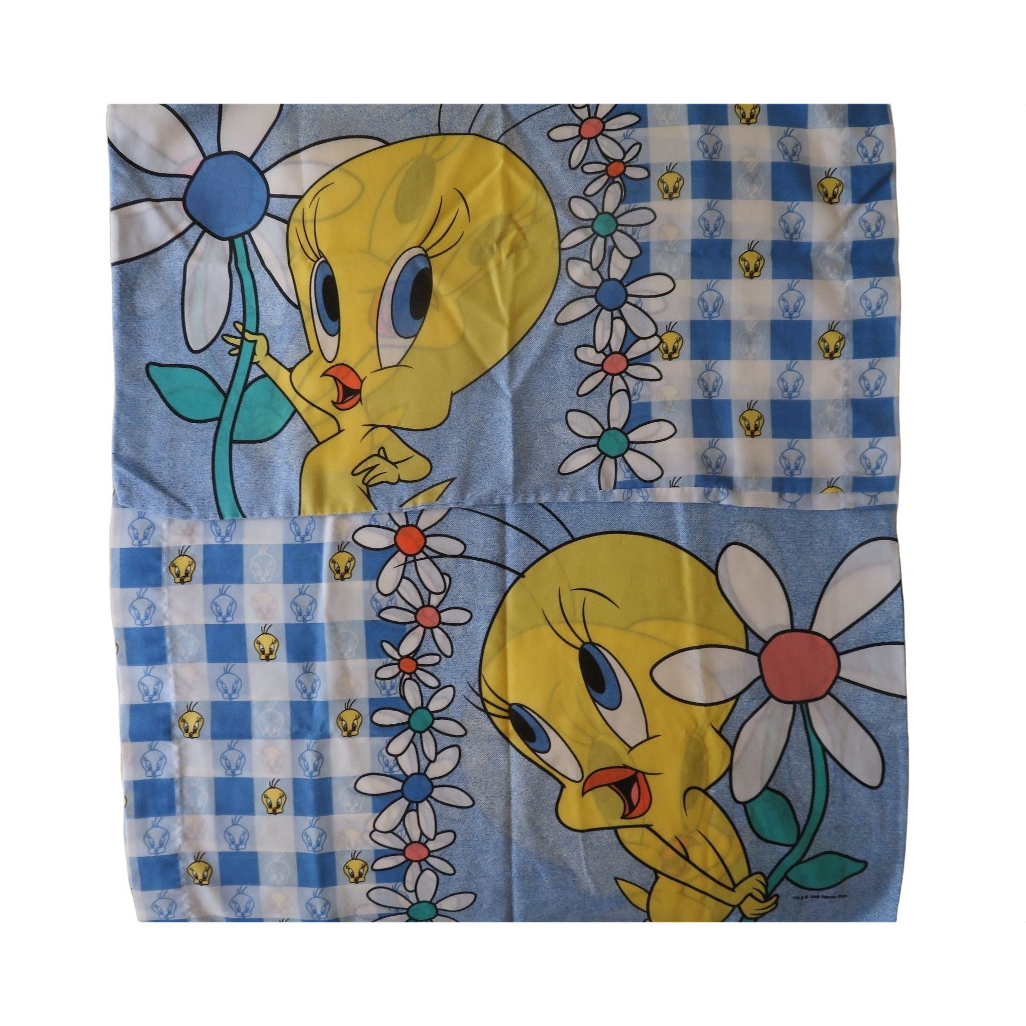 Tweety Bird Holding A Flower