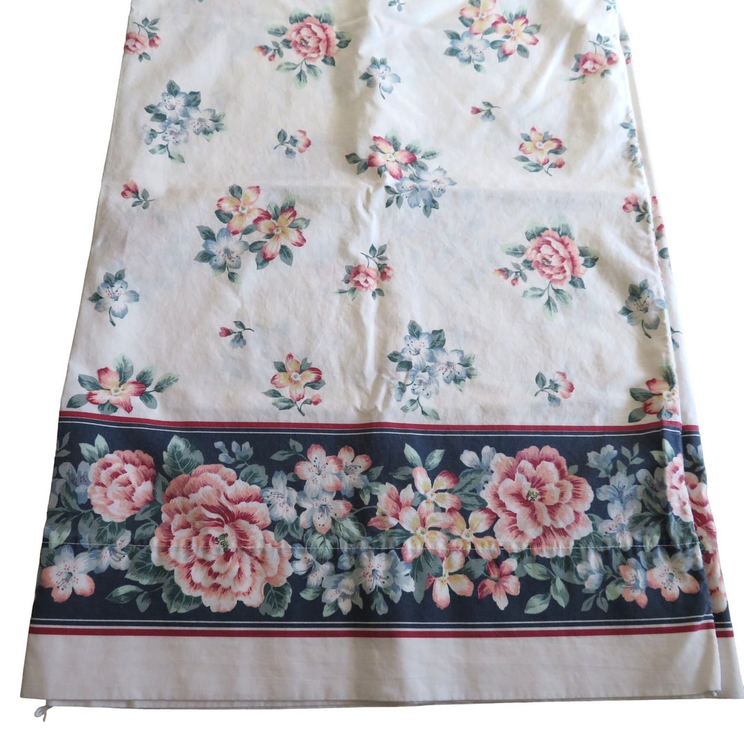 Vintage Pair of 2 Westpoint Stevens Floral Standard Pillowcases Cottage ...