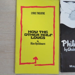 Lot of 6 Vintage 1970s Playbills Musical Theatre Programs Fiddler on ...