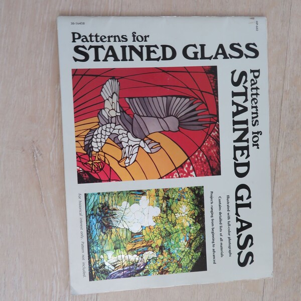 Stained Glass Book - Etsy