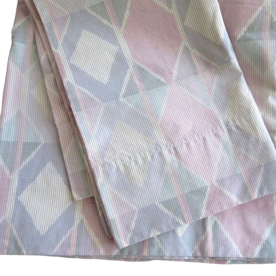 Vintage Westpoint Stevens Twin Sheet Set Multicolor Cotton Polyester ...