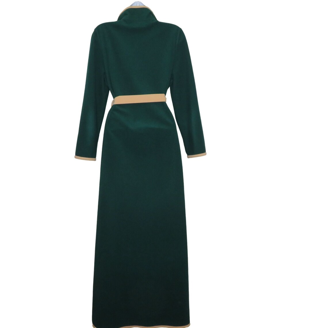 Vintage 70s Vassarette Full Length Dressing Gown Robe L Green - Etsy