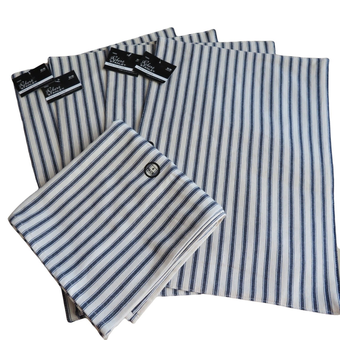 Robert Stanley Home Collection Napkins & Placemats Setting for 4 New ...