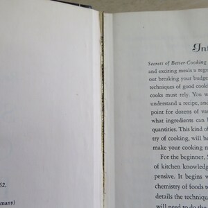 Vintage 1973 Cookbook Readers Digest Secrets of Better Cooking A ...