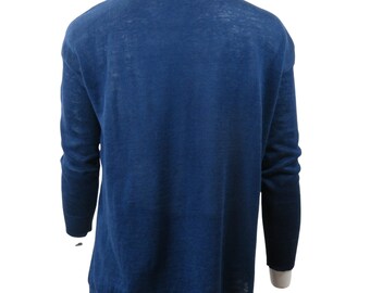 Vintage 90s Polo Ralph Lauren Blue Label Linen Pullover Vintage 90s Polo Ralph Lauren Blue Label Linen Pullover