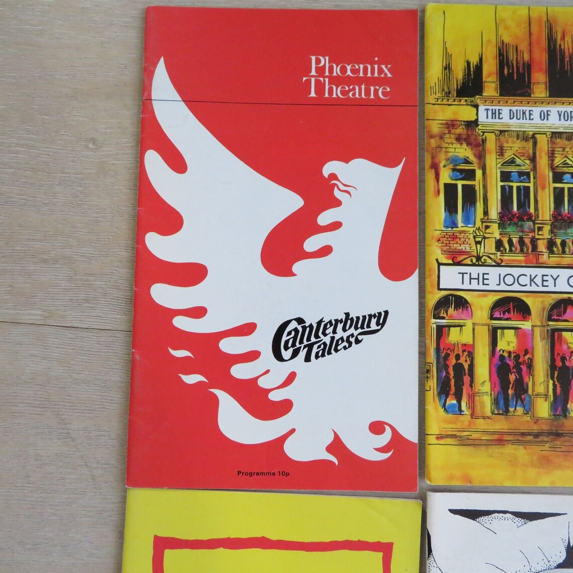Lot of 6 Vintage 1970s Playbills Musical Theatre Programs Fiddler on ...