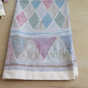 Vintage Westpoint Stevens Full Double Sheet Set 4pc Multicolor Diamonds ...