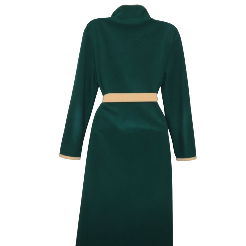Vintage 70s Vassarette Full Length Dressing Gown Robe L Green - Etsy