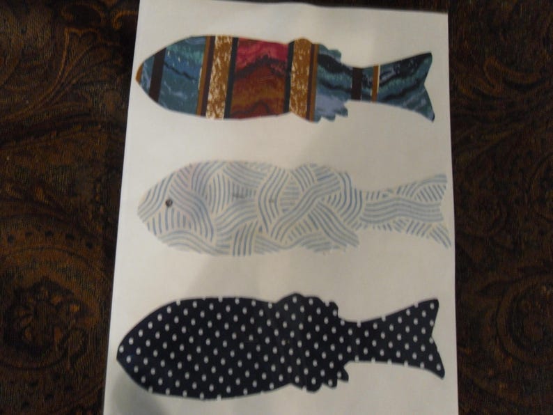 20 Fish Quilt Appliques - Etsy