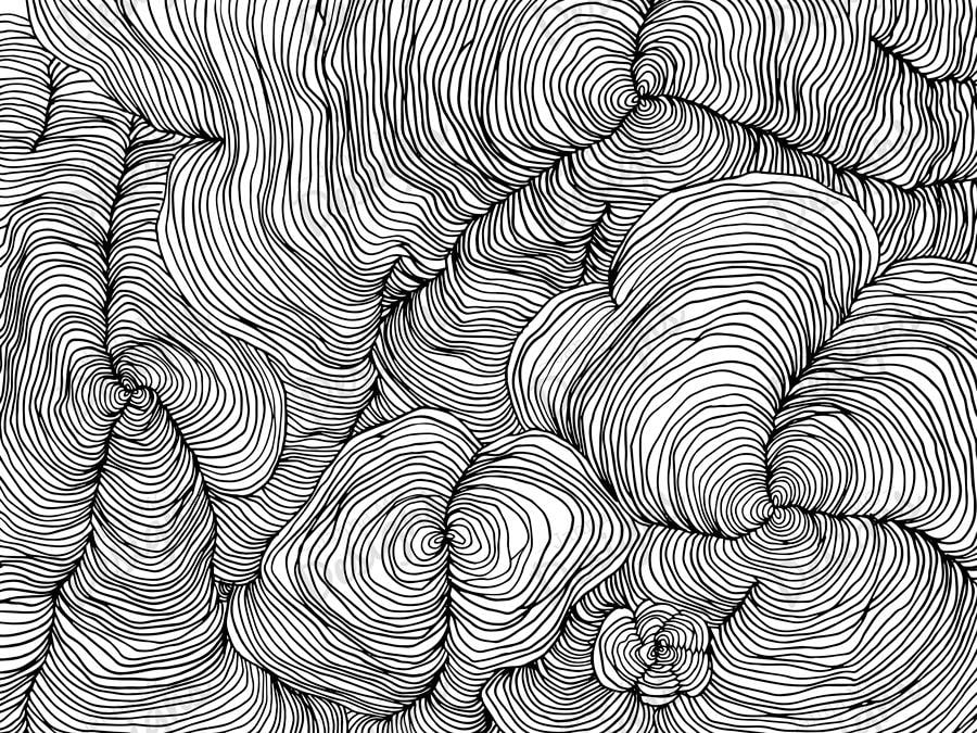 Modern Line Art Design, Digital Print, Instant Download, Wall Art, Wall ...