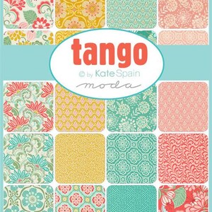Tango - Charm Pack by Kate Spain for Moda - Etsy