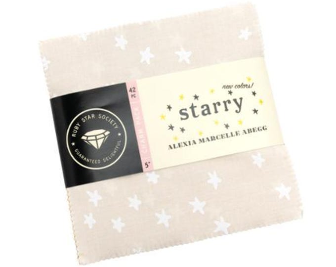 Starry New Colors - by Alexia Abegg - Charm Pack by Ruby Star Society ...