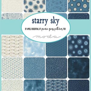 Starry Sky by April Rosenthal of Prairie Grass Patterns Jelly Roll for ...