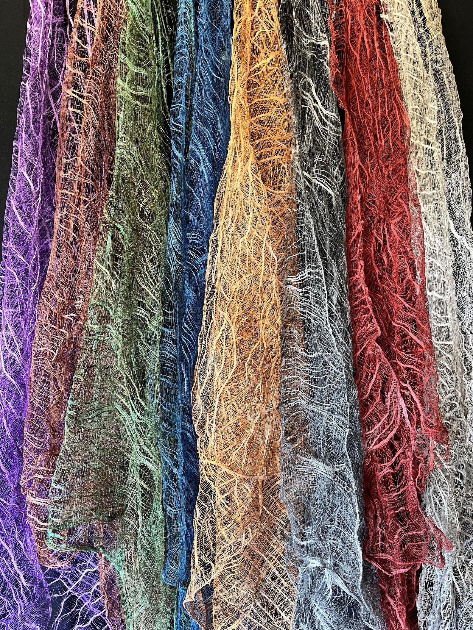Hand Painted Cheesecloth - Etsy Canada