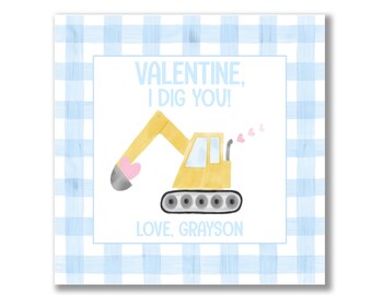 I Dig You Valentine Card - Etsy