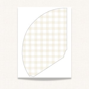 Printable Party Hat, Digital Party Hat, Instant Download PDF, Cream ...