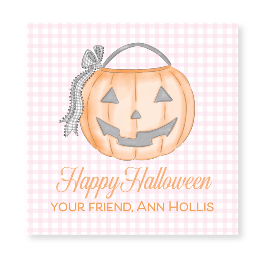 Halloween, Pumpkin Gift Tags, Enclosure Cards, Spooky Bucket Label ...