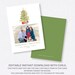 Printable Christmas Tree Card Digital Christmas Card Digital - Etsy