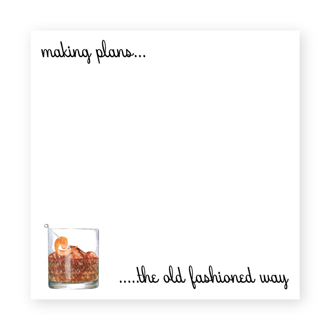 Old Fashioned Notepad, Gift Notepad - Etsy