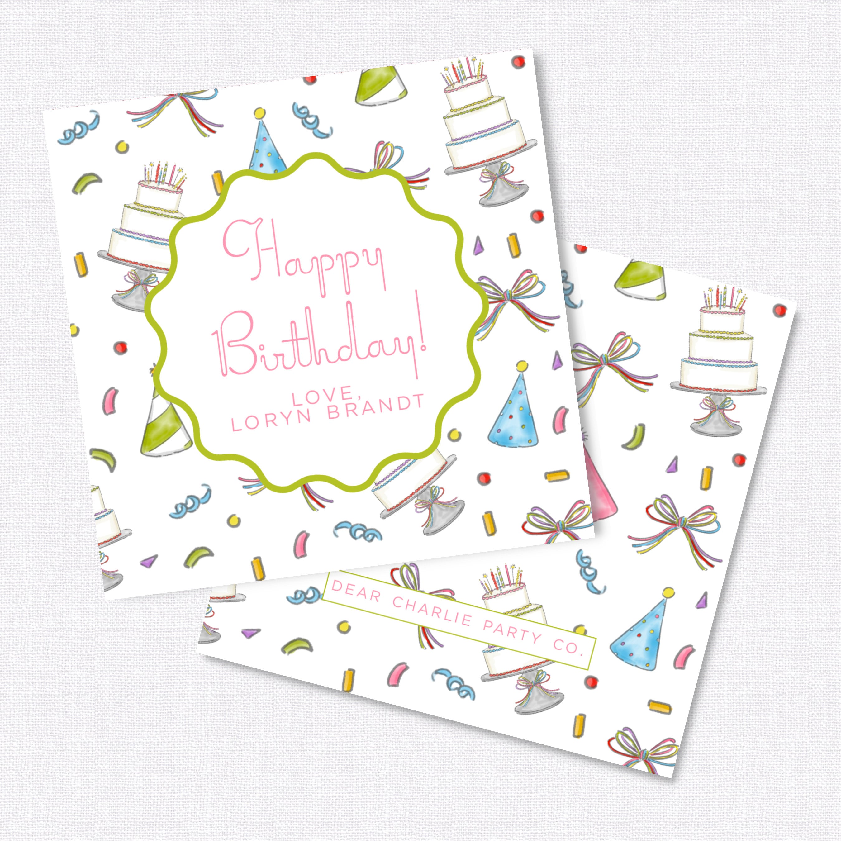 Birthday Gift Tag, Birthday Gift Sticker, Happy Birthday Tag - Etsy
