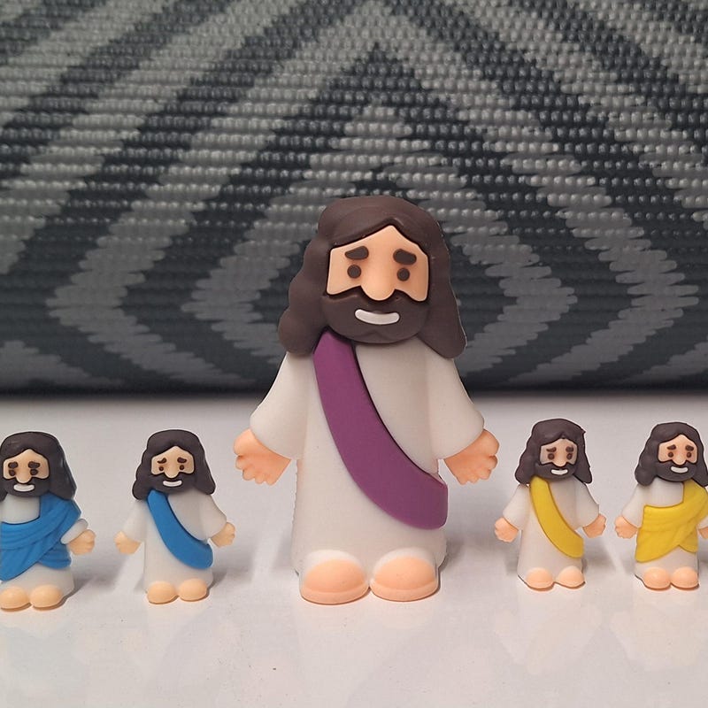 Jesus Mini Figurines - Etsy