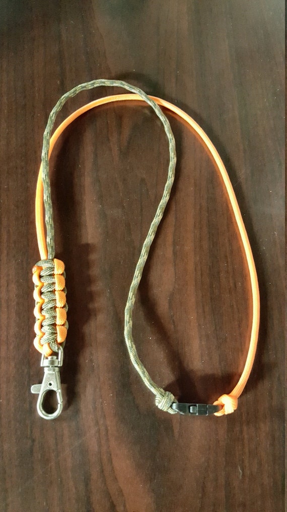 Custom Paracord Breakaway Lanyard Get Back to School and Work | Etsy