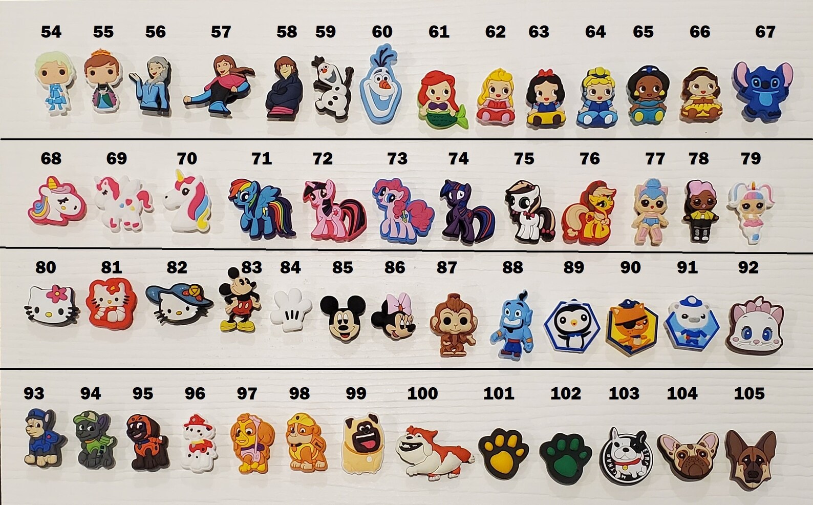Paracord Charm Key Fobs Super Hero & Cartoon Characters - Etsy