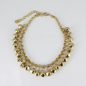 Jingle Bells Anklet Ankle Bracelet Jewelry Jingly Bell 8 to 10 Inches ...